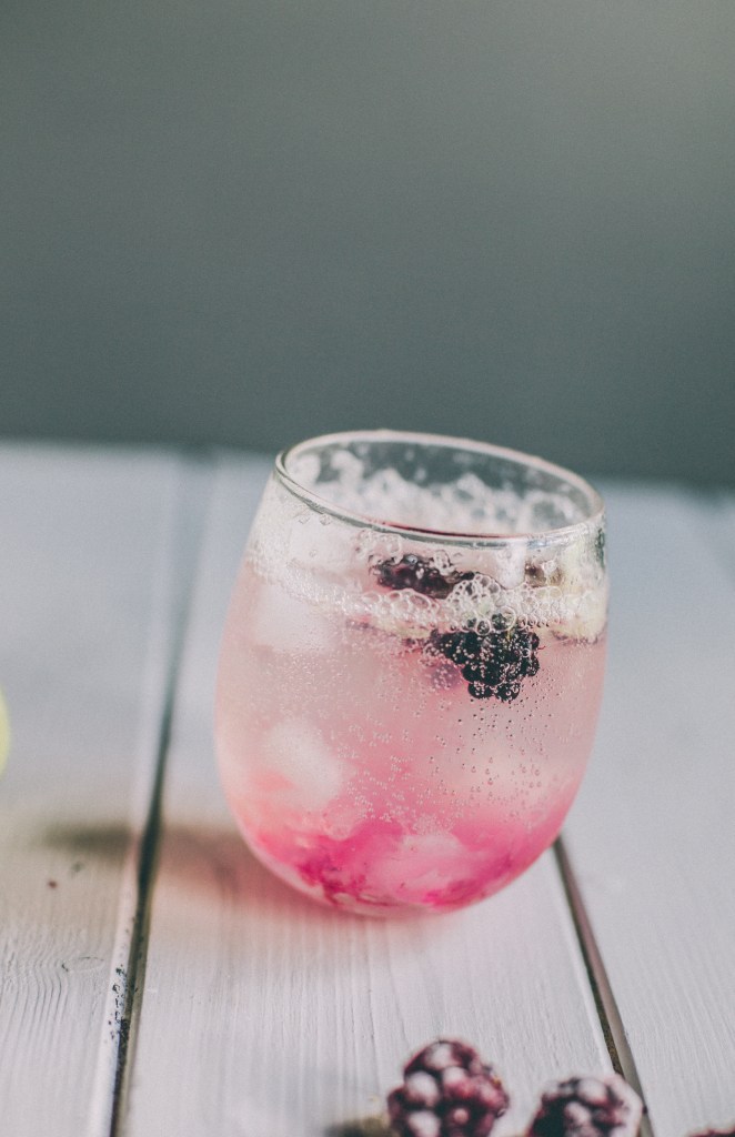 Bramble Bomb Cocktail | Camera & Clementine