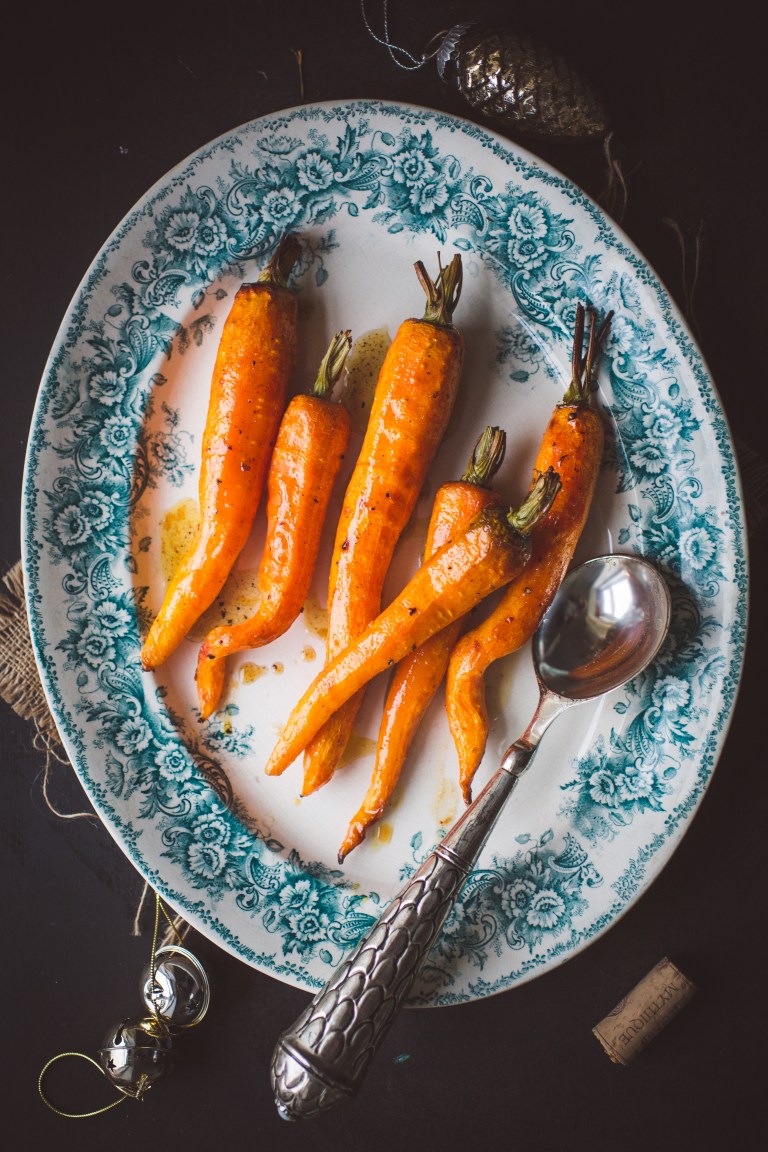 Beer and Honey Roasted Winter Carrots | Camera & Clementine